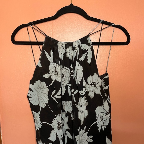 Evan Picone | Dresses | Evan Picone Vintage Black White Asymmetrical ...